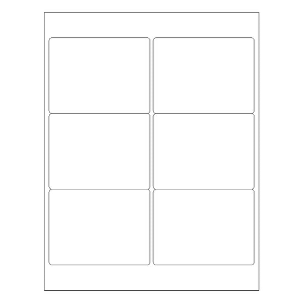 4" x 3" Laser & Inkjet Labels | R021 – Laser Label Templates