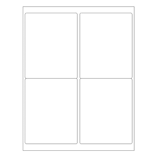 4" x 5" Laser & Inkjet Labels | R022 – Laser Label Templates