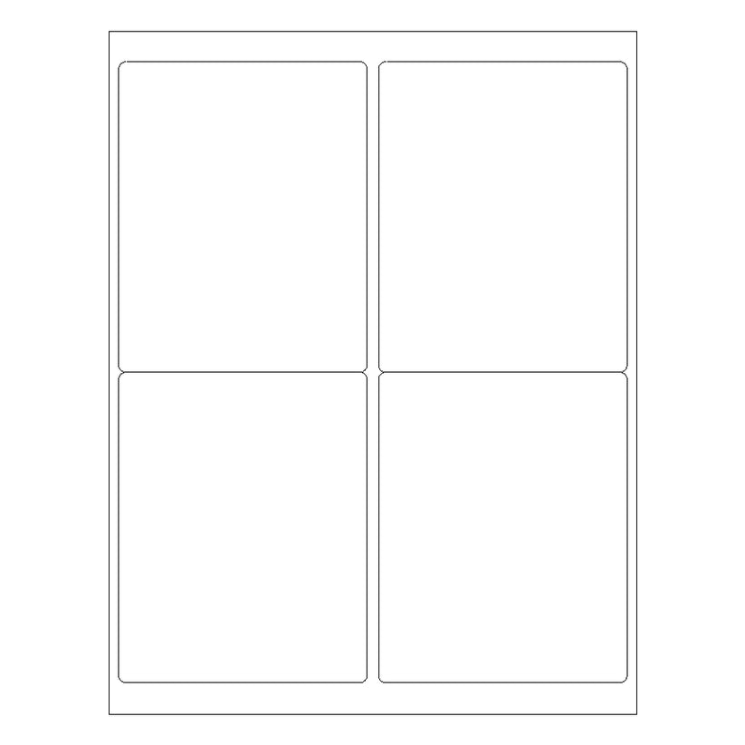 4" x 5" Laser & Inkjet Labels | R022 – Laser Label Templates